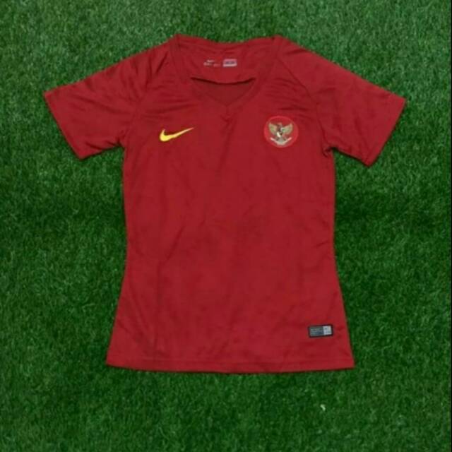 Jual Jersey Sepak Bola Timnas Indoneaia Home Ladies Grade Ori Impor ...