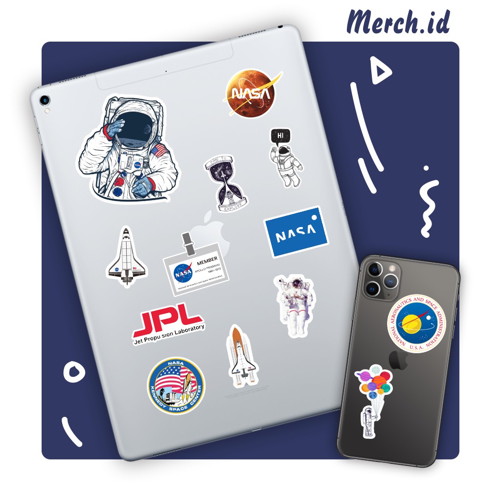 Jual STIKER CASE HP CASE LAPTOP STIKER AESTHETIC SPACE ASTRONOT VERSION ...
