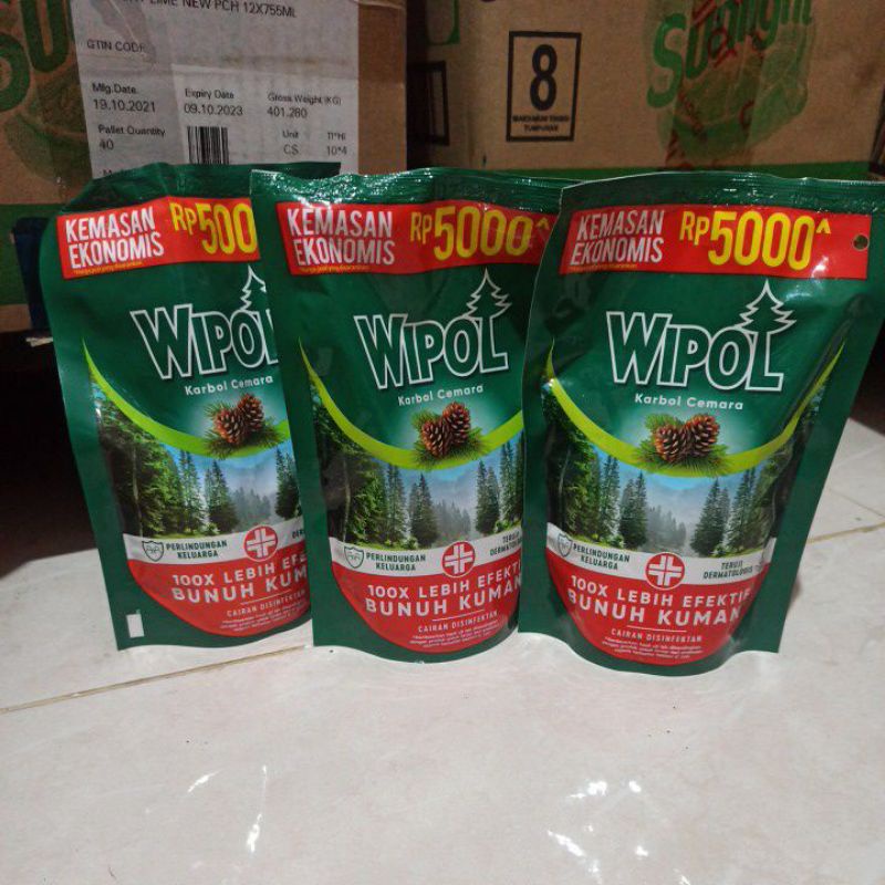 Jual Wipol Pembersih Lantai Karbol Cemara 200ml 200 ml | Shopee Indonesia