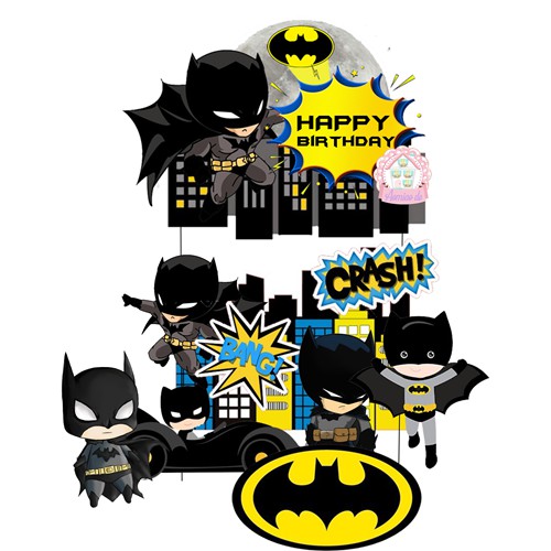 Jual BATMAN CHIBI CAKE TOPPER | Shopee Indonesia
