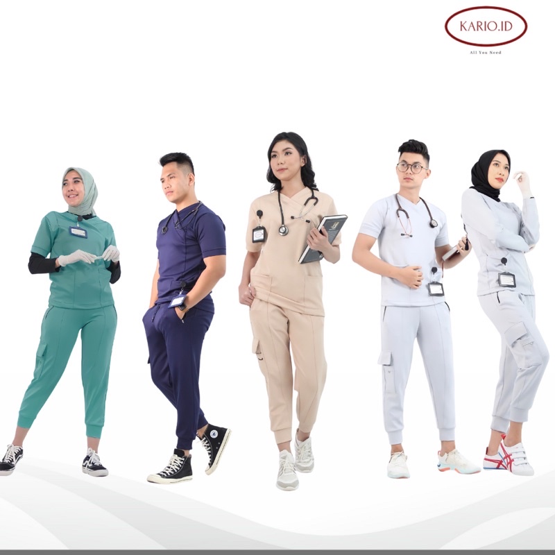 Jual (SCRUB WANITA) BAJU JAGA / BAJU OK / BAJU MEDIS / SCRUB / BAJU ...
