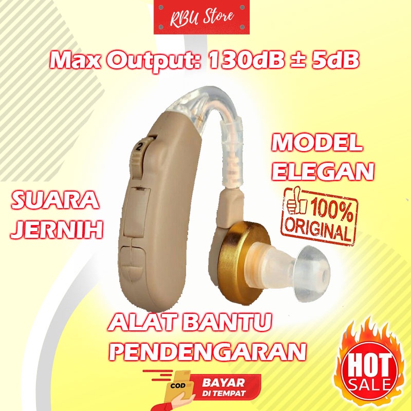 Jual ALAT BANTU DENGAR TELINGA ORANG TUA NYALA 600 JAM PENDENGARAN TUNA RUNGU TULI BATERAI BION ...