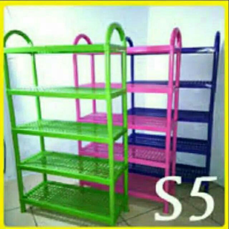 Jual RAK SEPATU/RAK SENDAL 5 SUSUN | Shopee Indonesia