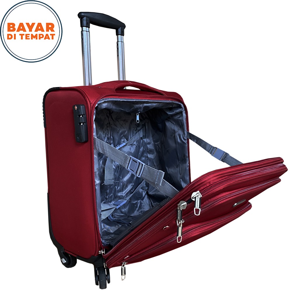 Jual Free Shipping! POLO TOKYO Koper Kabin - Koper Softcase Nylon 4 ...