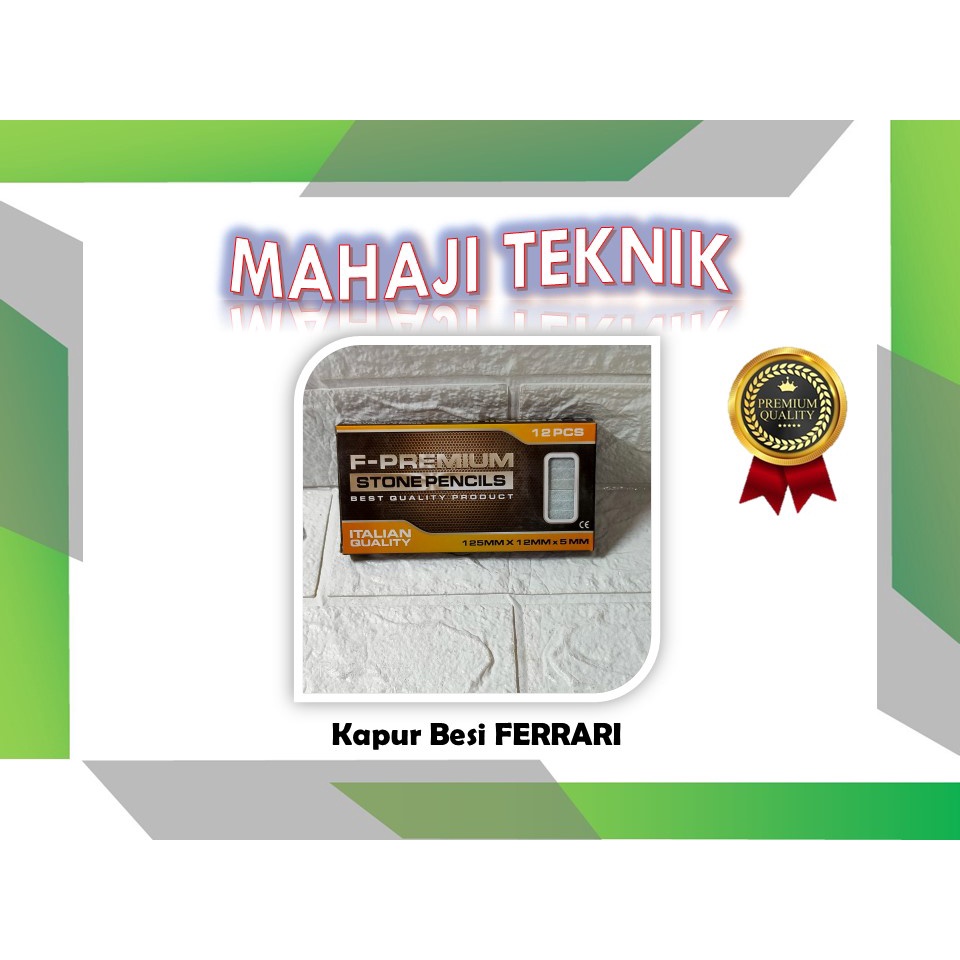 Jual KAPUR BESI F-PREMIUM / STONE PENCIL / KAPUR BESI FERRARI ORIGINAL ...