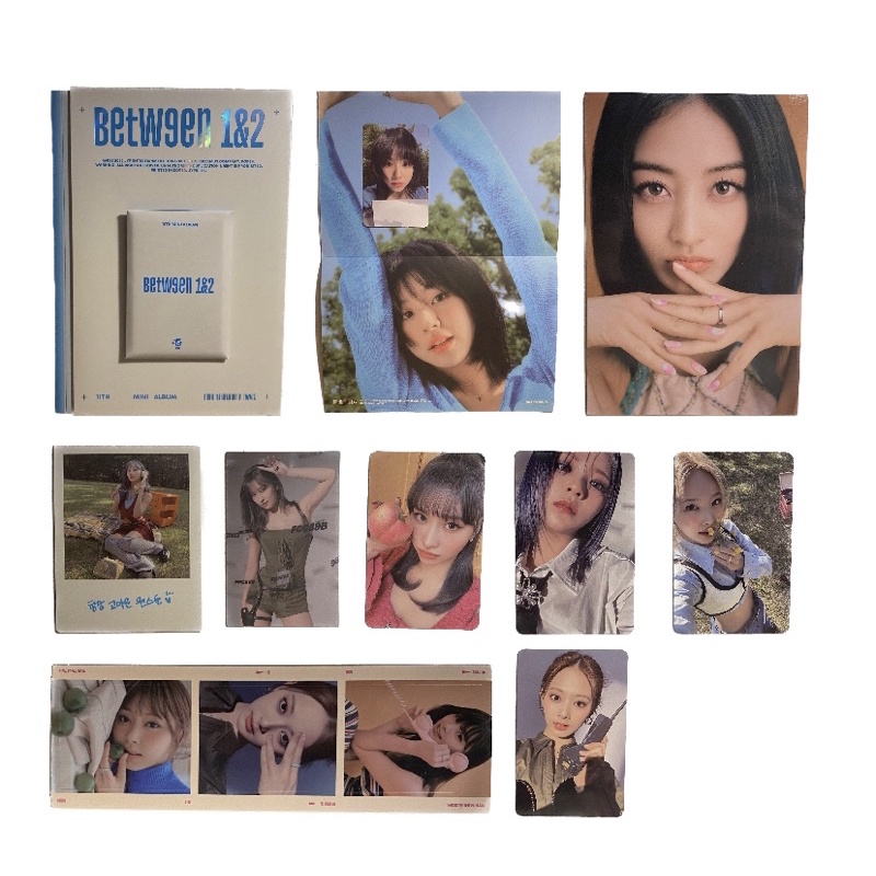 Jual TWICE ALBUM BETWEEN 1&2 PATHFINDER VERSION | UNSEALED | PHOTOCARD NAYEON JIHYO MOMO ...