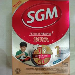 Jual SGM soya 3 (1-5 tahun) vanila 700gr | Shopee Indonesia
