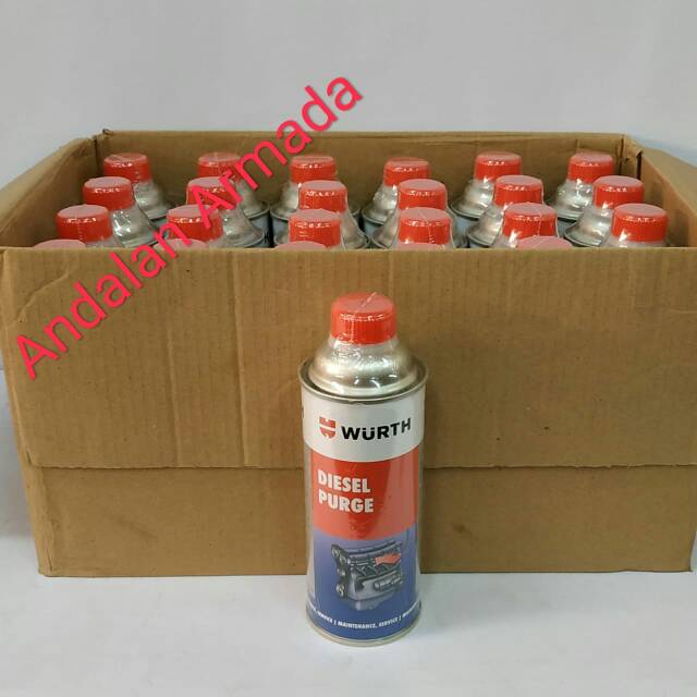Jual Diesel purge Wurth 500ML paket dus (24 pcs) | Shopee Indonesia