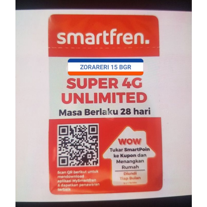 Jual VOUCHER SMARTFREN UNLIMITED 28 HARI (KUOTA 28GB) Indonesia|Shopee Indonesia
