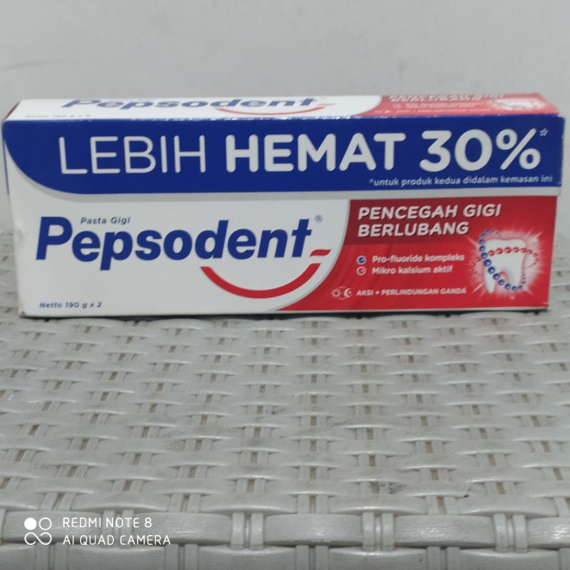 Jual Pepsodent 190 gram x 2/pepsodent isi 2 | Shopee Indonesia