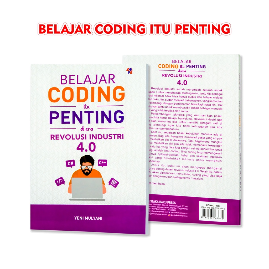 Jual Buku Teknik Informatika Belajar Coding itu Penting di Era Revolusi Industri 4.0 PB Press ...