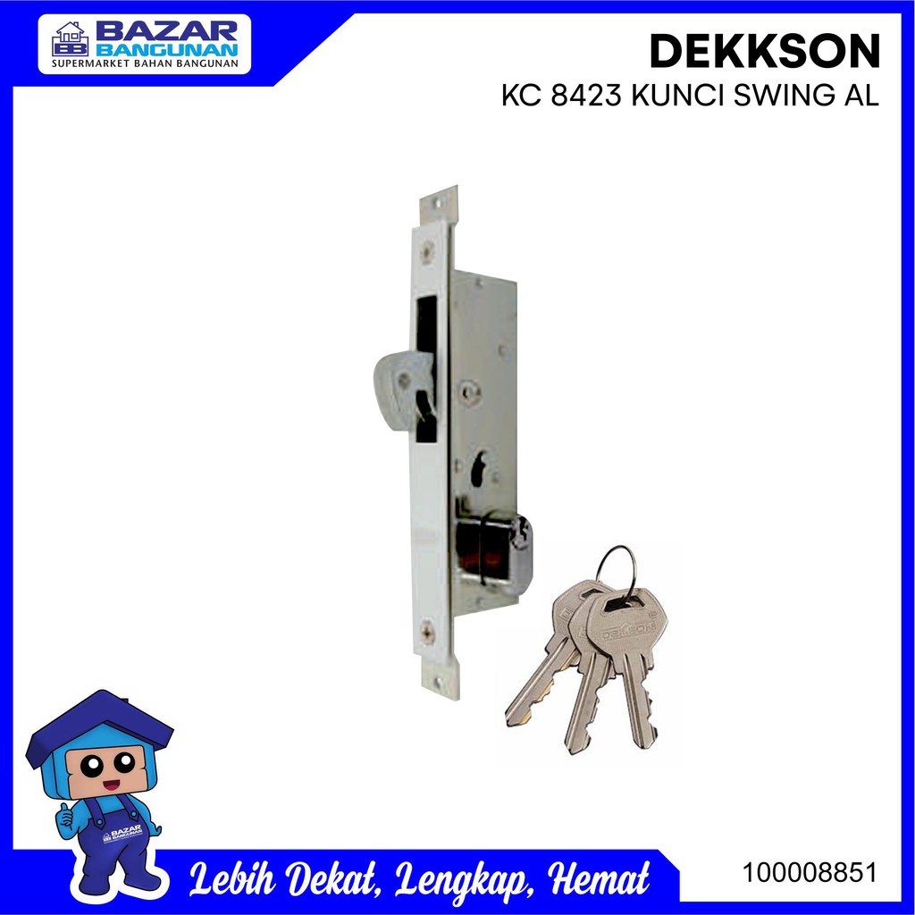 Jual Dekkson - Lock Case Lockcase Kunci Swing Pintu Aluminium Al Kc ...