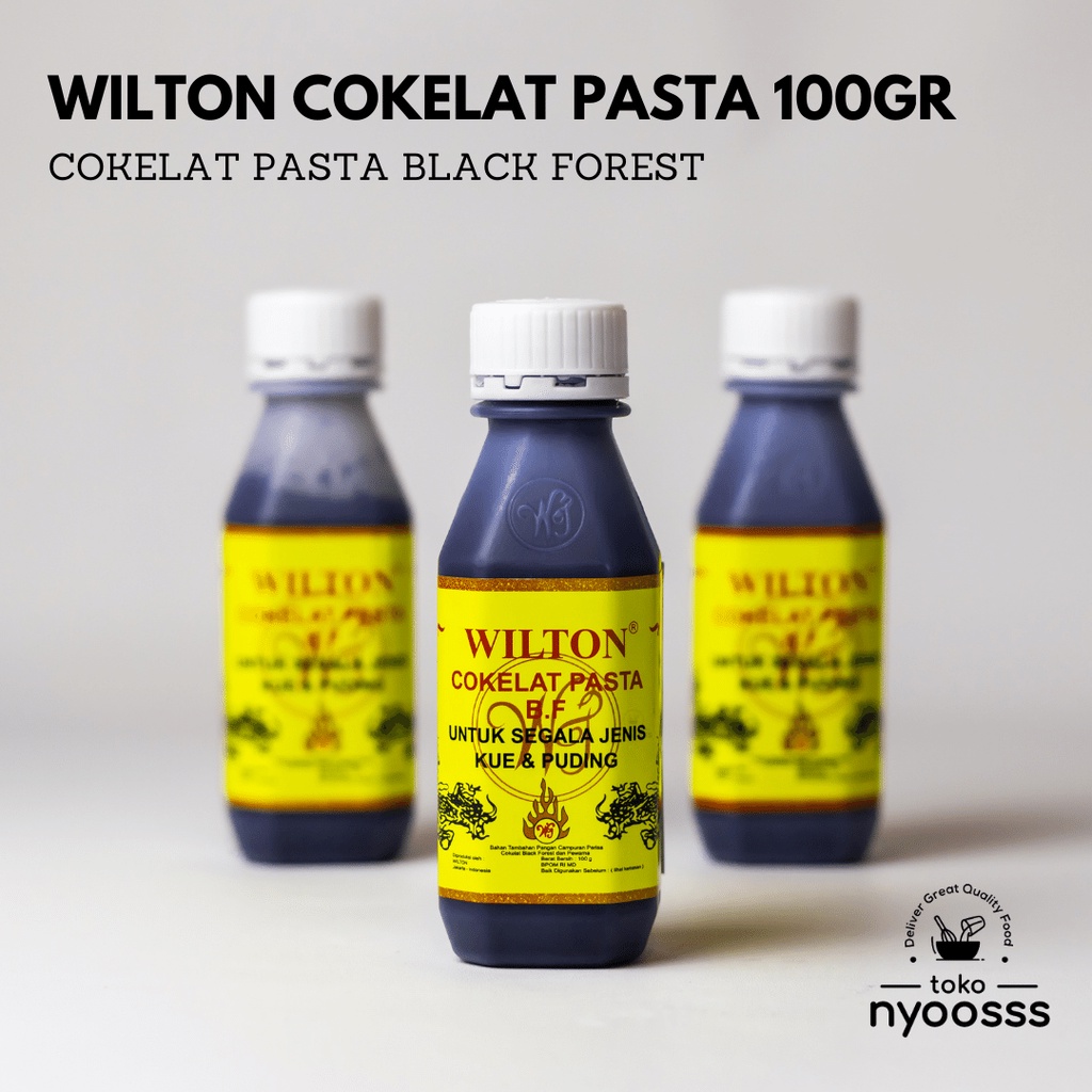 Jual Wilton Coklat Pasta Black Forest 100gr / Pasta Coklat Black Forest ...