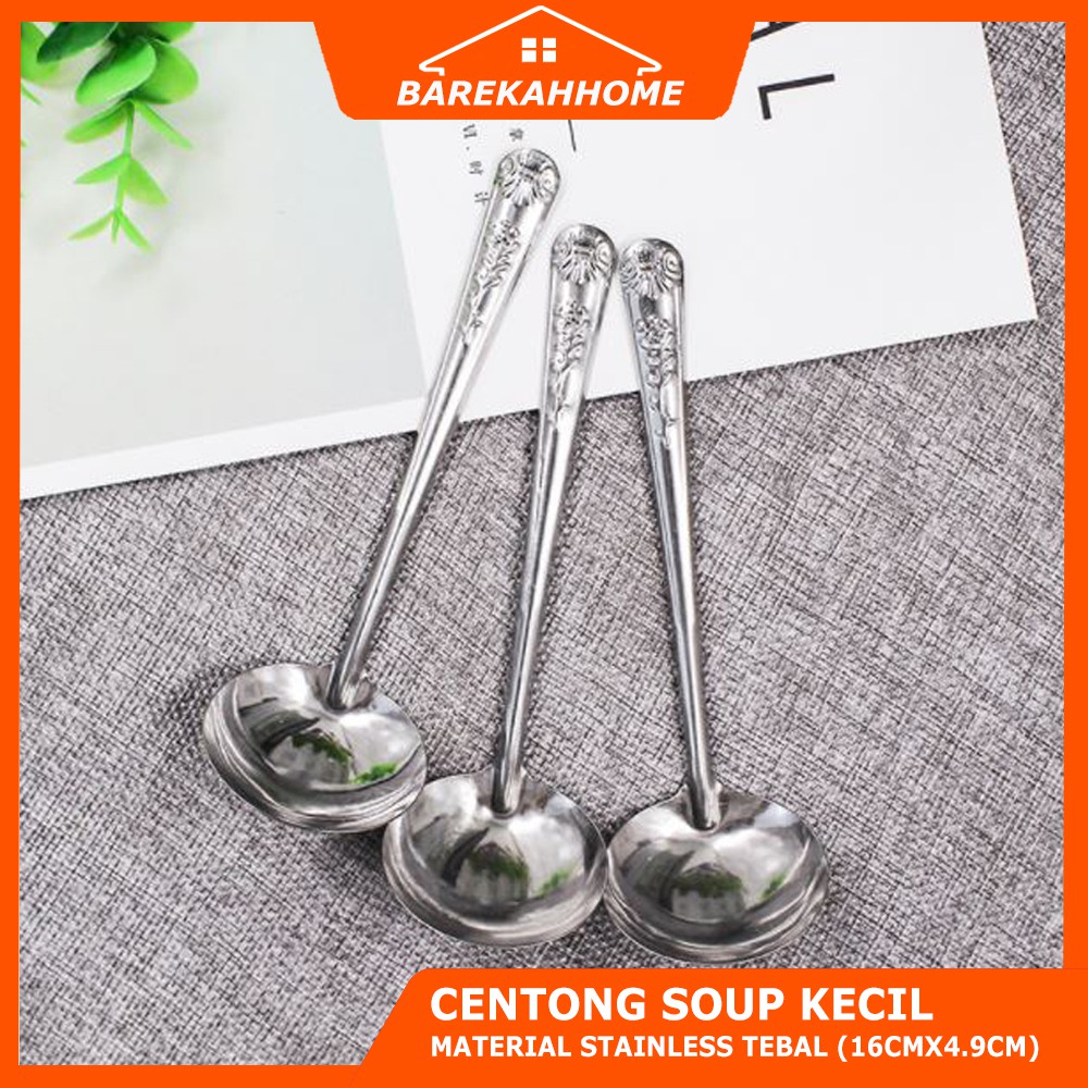 Jual Centong Sayur /Sendok Kuah Sup/Sendok Sayur Sop Stainless Kecil ...
