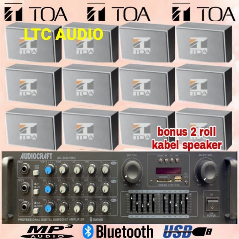 Jual Paket Sound System TOA Indoor Untuk Klinik , Kantor , Sekolah ...
