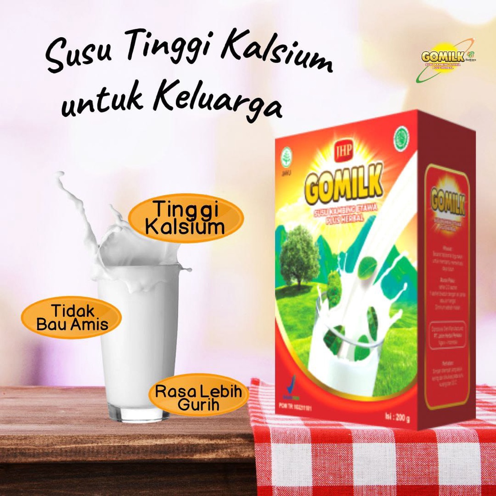 Jual SUSU Kambing GOMILK | Shopee Indonesia
