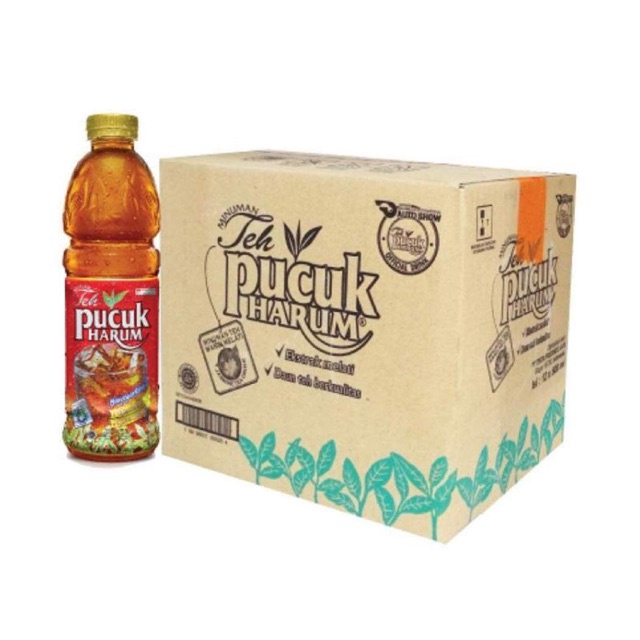 Jual Teh Pucuk Harum 500ml 1 dos isi 12 botol (Normal & Less Sugar ...