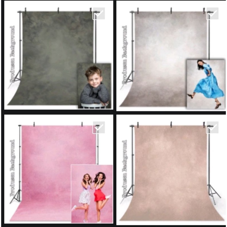 Jual Kain Background Abstrak Foto 3x2,5m Close Up Pre Wedding Studio ...