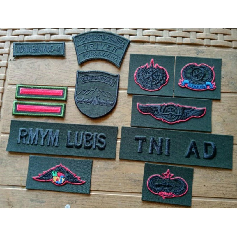 Jual Bordir Komputer Papan Nama TNI AD | Shopee Indonesia