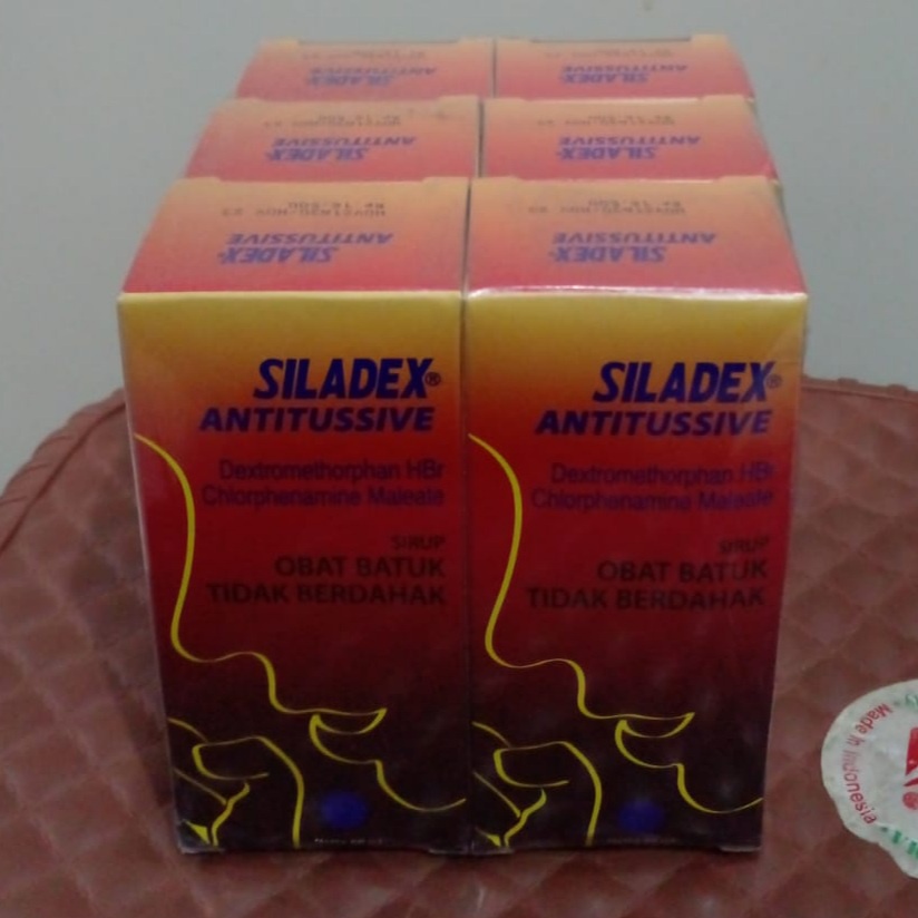 Jual Siladex Antitusive (Merah) 60 Ml (1 Slop = 6 pcs) | Shopee Indonesia