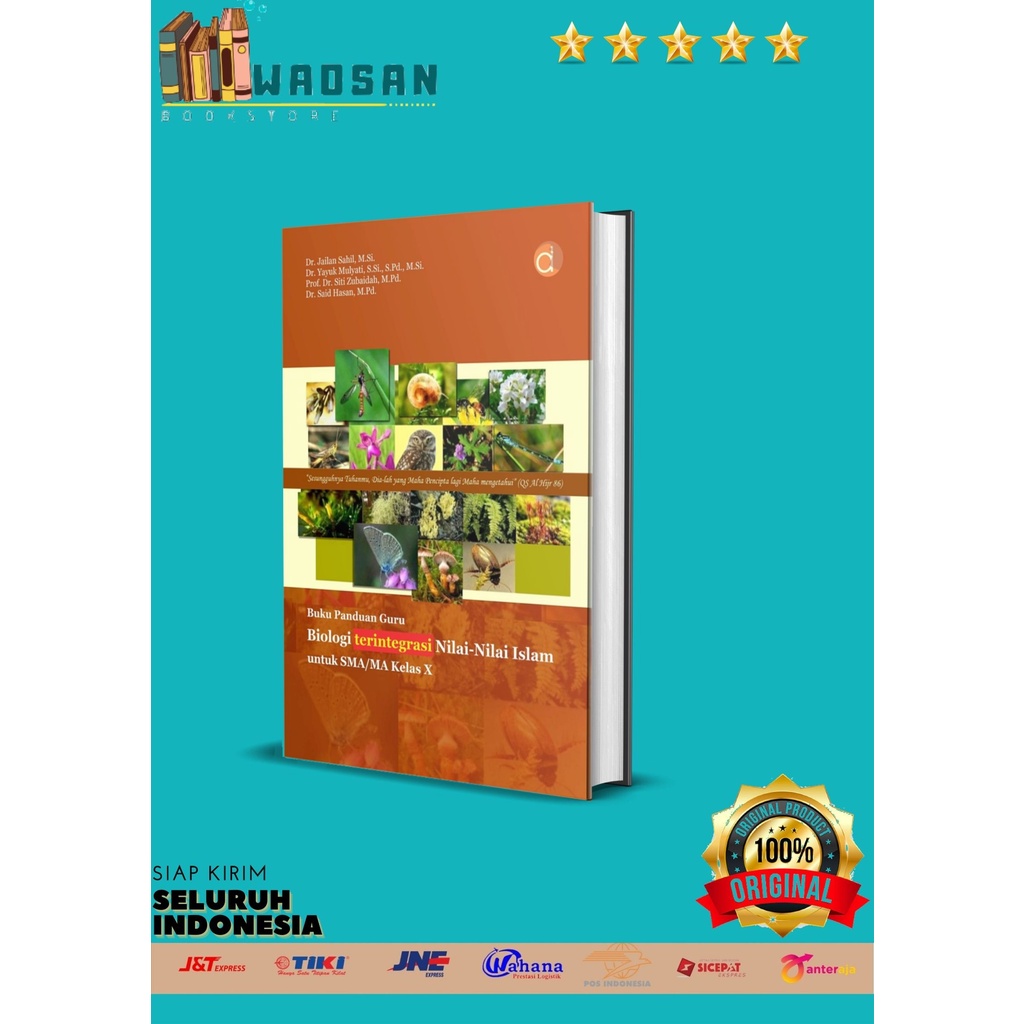 Jual Buku Panduan Guru Biologi Terintegrasi Nilai-Nilai Islam untuk SMA/MA Kelas X | Shopee ...