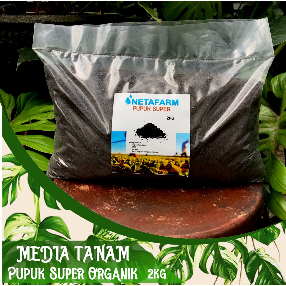 Jual Pupuk Organik Premium Super Humus Kompos Fermentasi - 2 kg ...