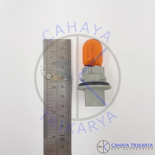 Jual Bohlam Lampu Mobil Sen / Sein / Rating T20 Kaki 1 Koito + Soket 12V Besar Dop / Bulb ...