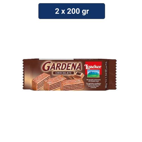Jual Loacker Gardena Wafer Chocolate 2 x 200 gr | Shopee Indonesia