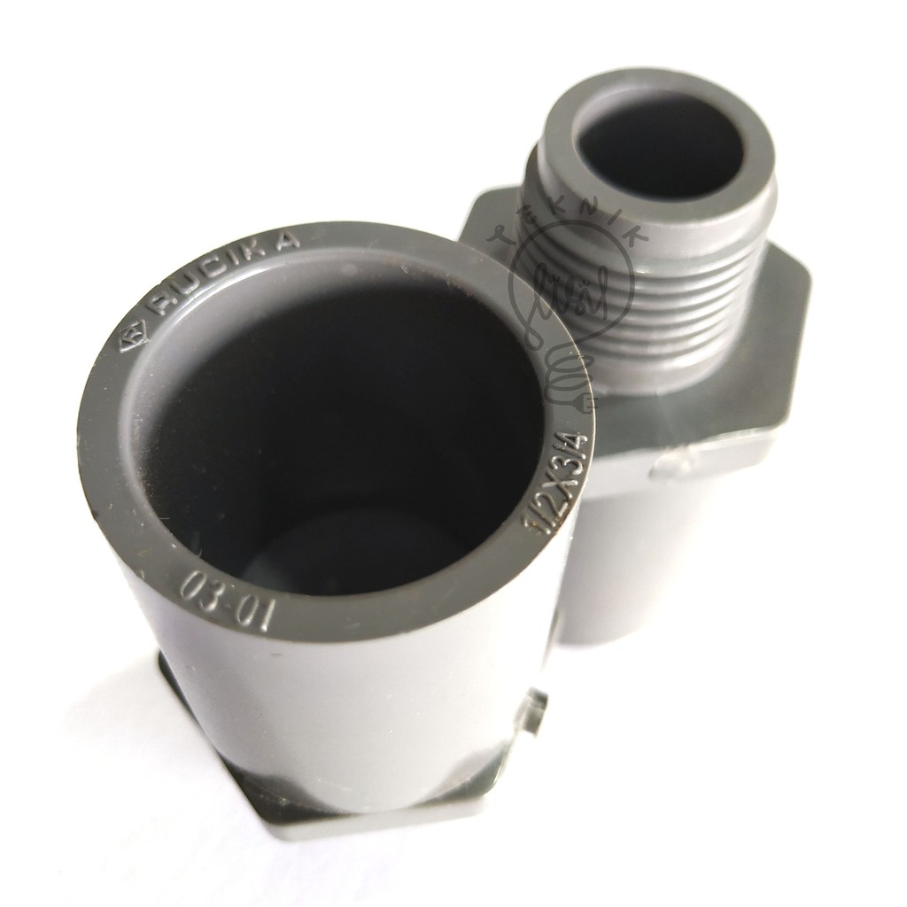 Jual SOCK DRAT LUAR RUCIKA FITTING PIPA PVC SDL AW SAMBUNGAN POMPA AIR ...
