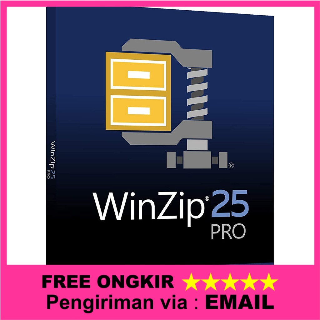 Jual Winzip 25 Versi Pro Aplikasi Arsip Kompres Extract Buat File Zip ...