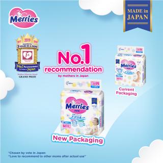 Jual Merries Premium Popok Bayi Perekat L 9 - 14 kg 2 x 32 pcs | Shopee ...