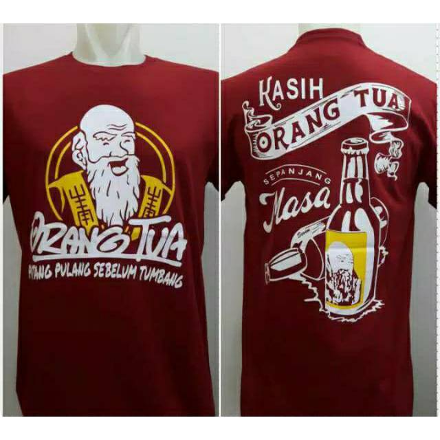 Jual Kaos orang Tua / Kaos Orang Tua Maroon / kaos distro / kaos kece ... Jual Kaos orang Tua / Kaos Orang Tua Maroon / kaos distro / kaos kece ...