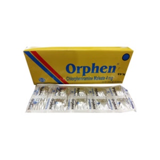 Jual Orphen Kaplet Chlorpheniramine Maleate 4 Mg CTM - Obat Gatal ...