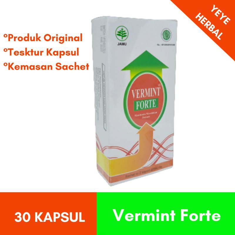 Kapsul Typus Vermint Forte | Shopee Indonesia
