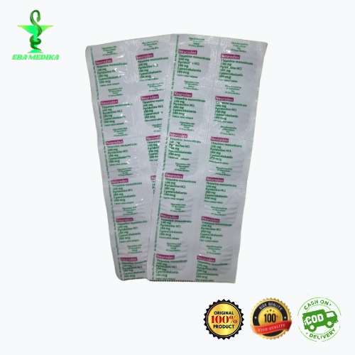 Jual VITAMIN SARAF NEURODEX STRIP ISI 10 B1 B6 B12 | Shopee Indonesia