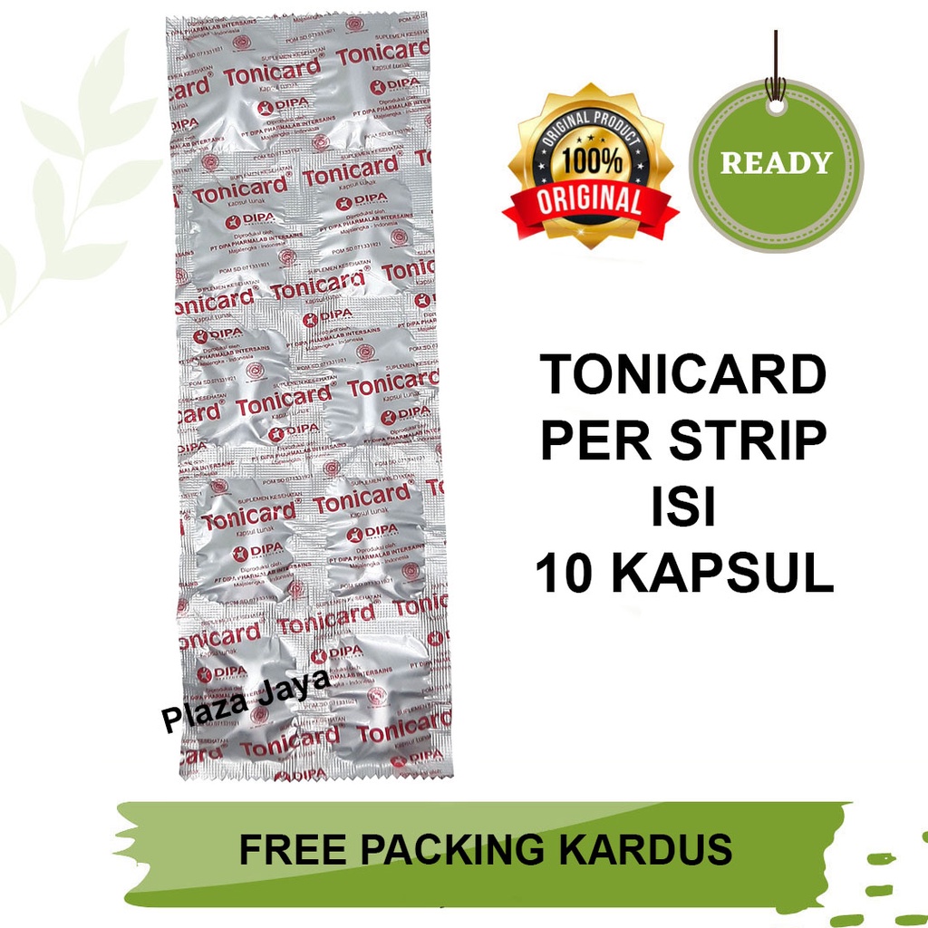 Jual Tonicard Strip Isi 10 Capsul | Shopee Indonesia