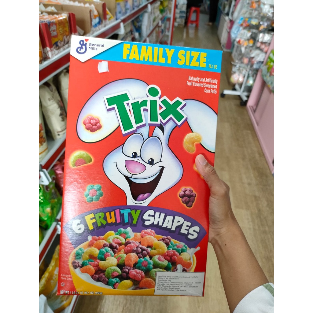 Jual trix 6 fruity shapes cereal Indonesia|Shopee Indonesia