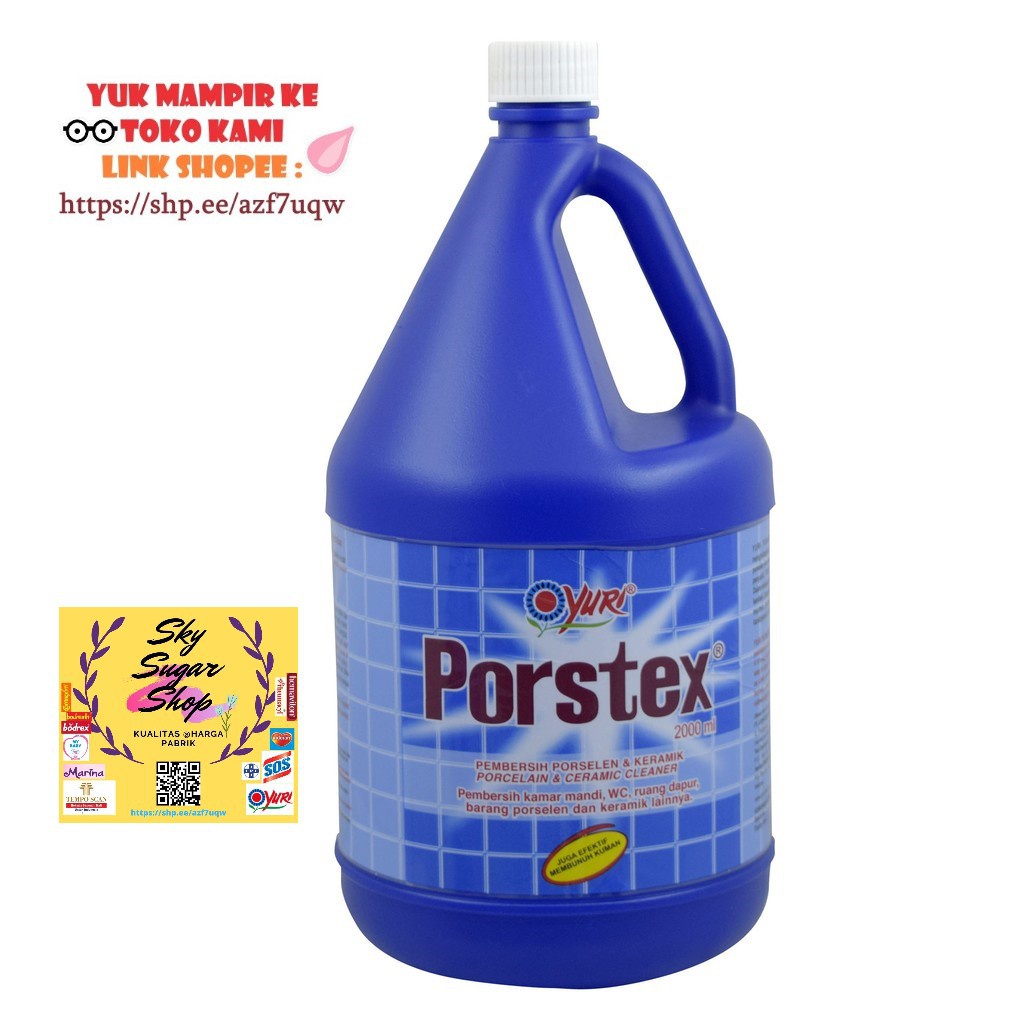 Jual Porstex Yuri kemasan 2liter | Shopee Indonesia