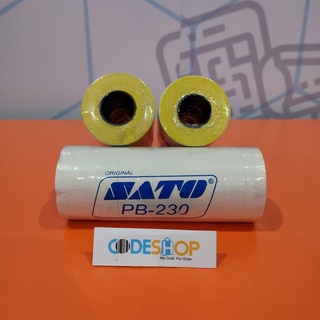 Jual Kertas Label Sato Kuning Label Price Tag | Shopee Indonesia