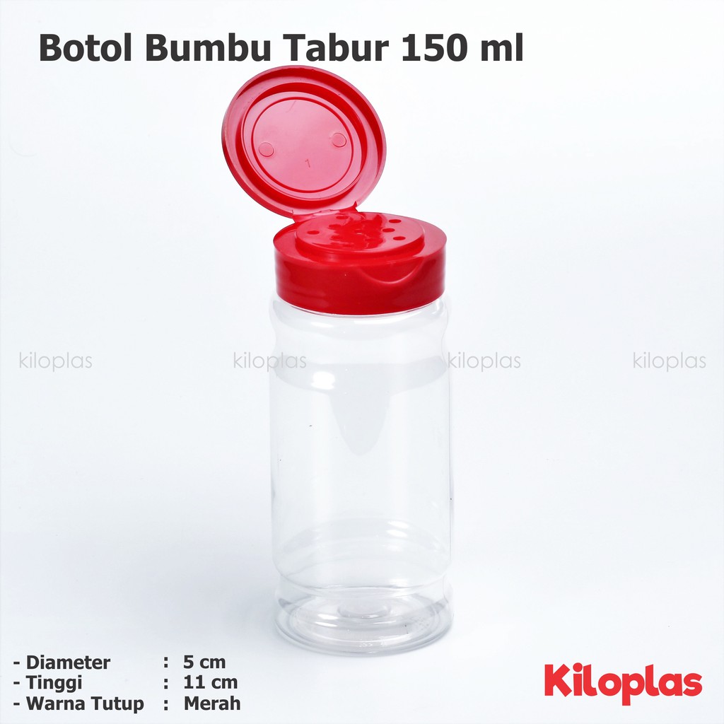 Jual Botol Lada 150 ml / Botol Merica / Botol Bumbu Tabur - Botol ...