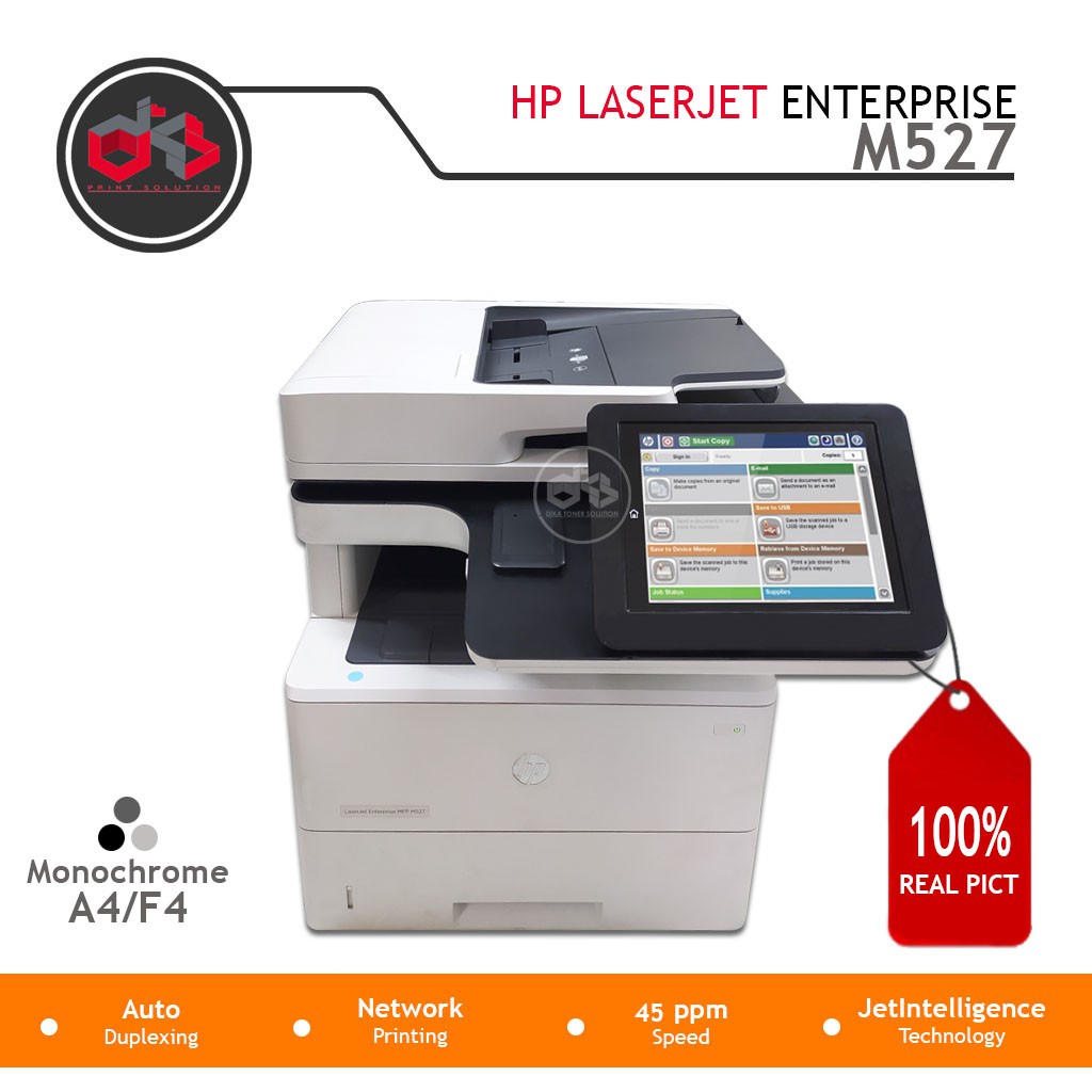 Jual Printer HP LaserJet Enterprise M527dn MFP - Printer Laser mono A4 ...