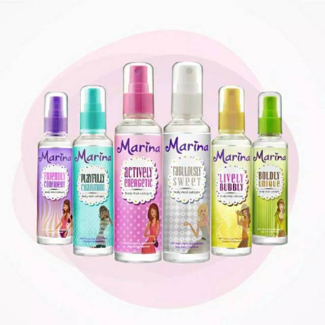 Jual Marina body mist cologne 100ml Indonesia|Shopee Indonesia