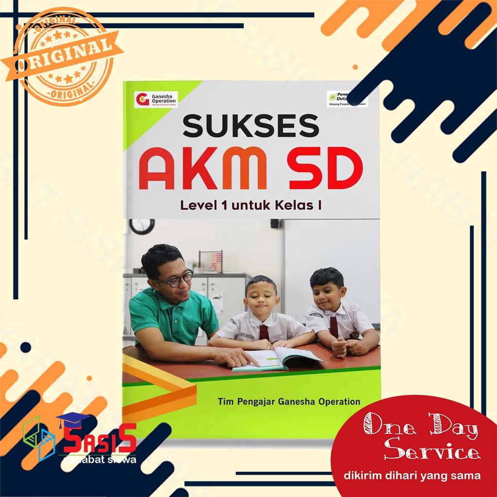 Jual BUKU AKM SD KELAS 1-6 TERBARU GANESHA OPERATION : Sukses AKM untuk ...