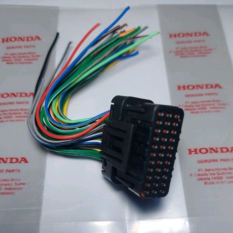 Jual Kabel soket socket ecu ecm PIN 33 FULL honda Beat vario 11 125 ...