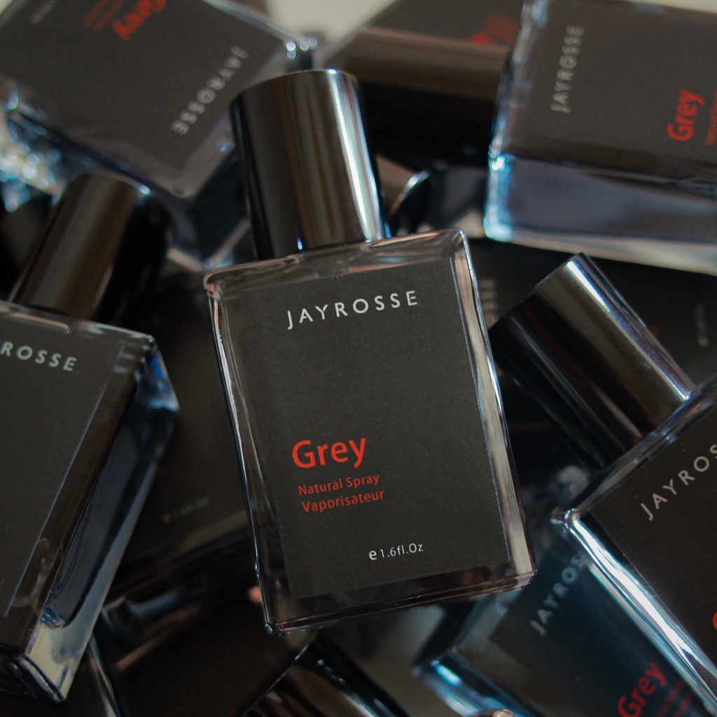 Jual Parfum Jayrosse Grey Original - Farpum Pria Tahan Lama | Shopee ...