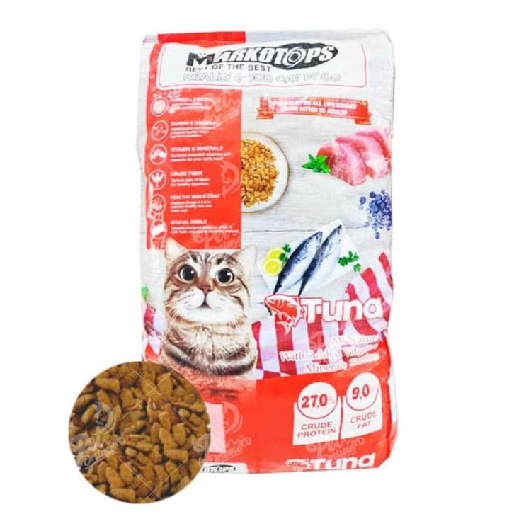 Jual Makanan Kucing MARKOTOP TUNA 20kg Cat Food 20 kg Makanan Kucing ...