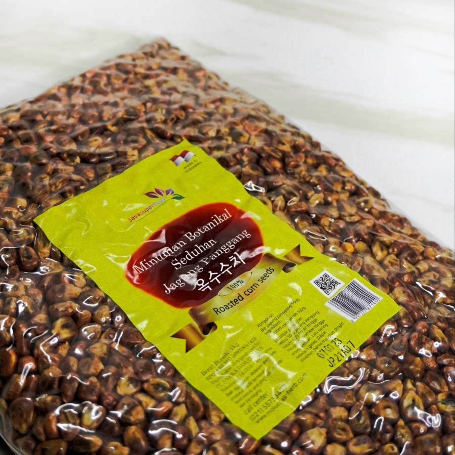 Jual Korean Roasted Corn Tea 1kg Oksusucha Minuman Sehat Teh Jagung ...