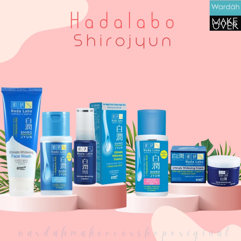 Jual Hadalabo / Hada Labo Shirojyun Ultimate Whitening Series | Shopee ...