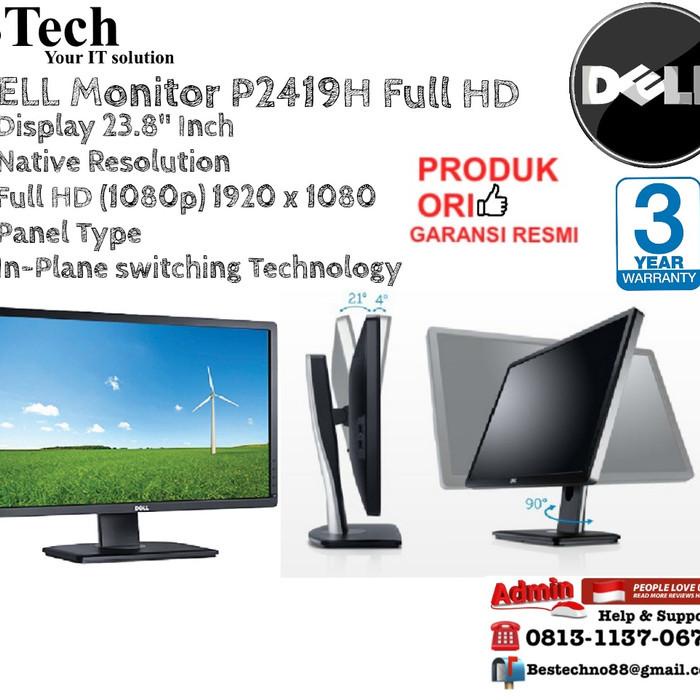 Jual DELL Monitor P2419H Full HD | Shopee Indonesia