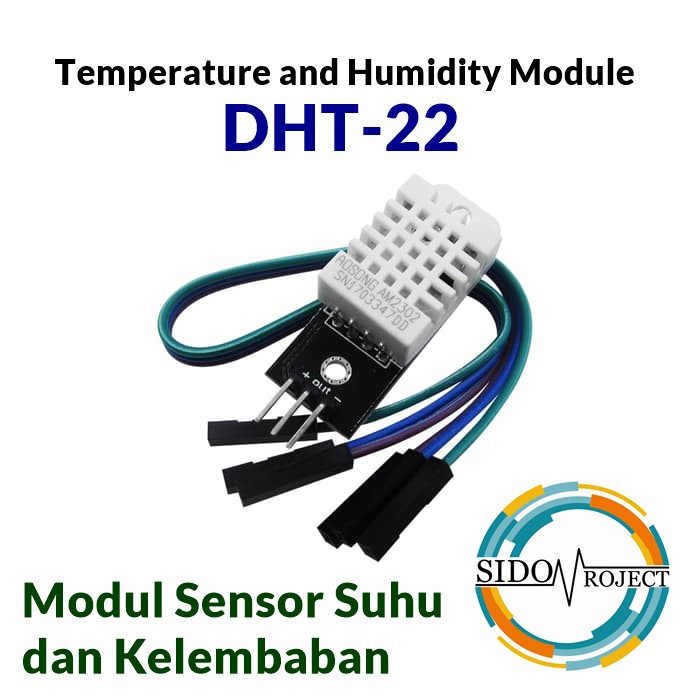 Jual DHT22 Temperature and Humidity Module Modul Sensor Suhu dan ...
